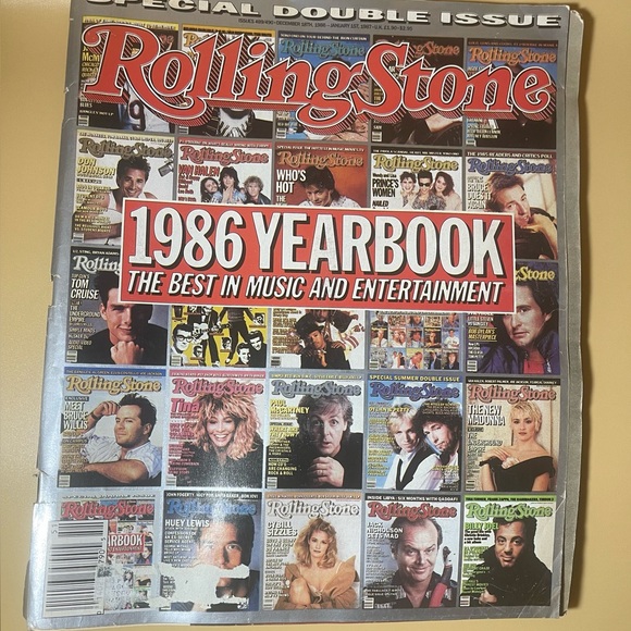 the Rolling Stones | Other | Vintage Rolling Stone Magazine 986 ...